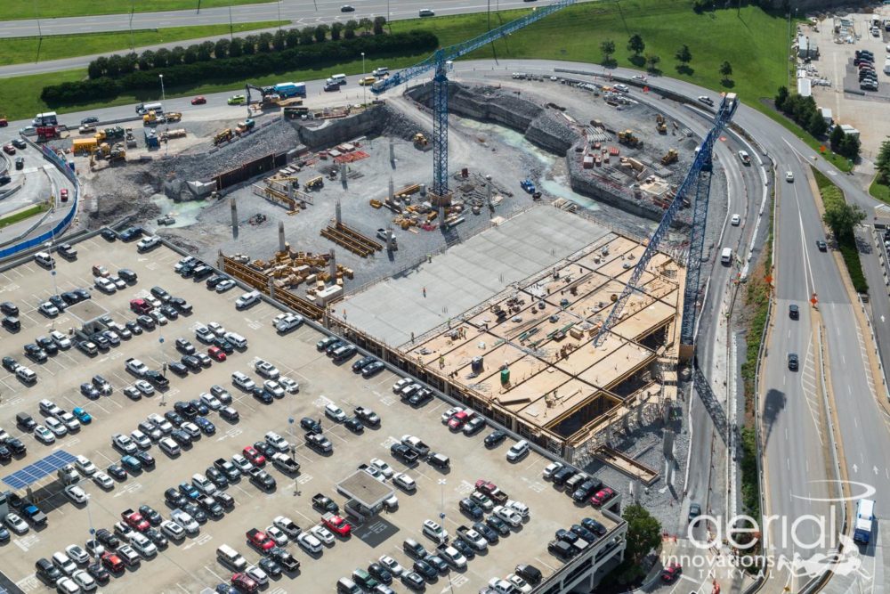 Then and Now: Terminal Garage Construction | BNA Vision