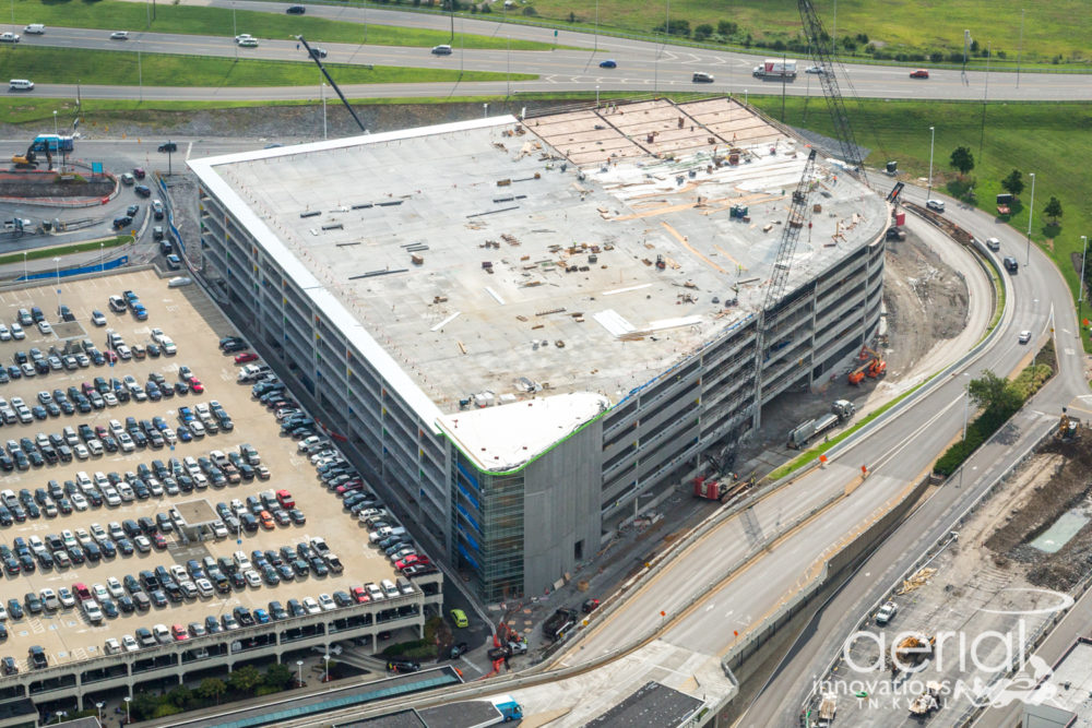 Then and Now: Terminal Garage Construction | BNA Vision